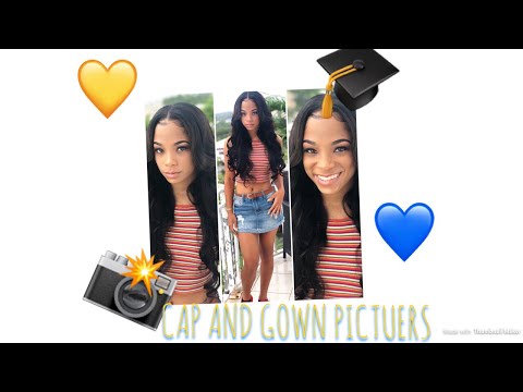TAKING CAP AND GOWN PICS🎓📸🙀| VLOG💙💛💙
