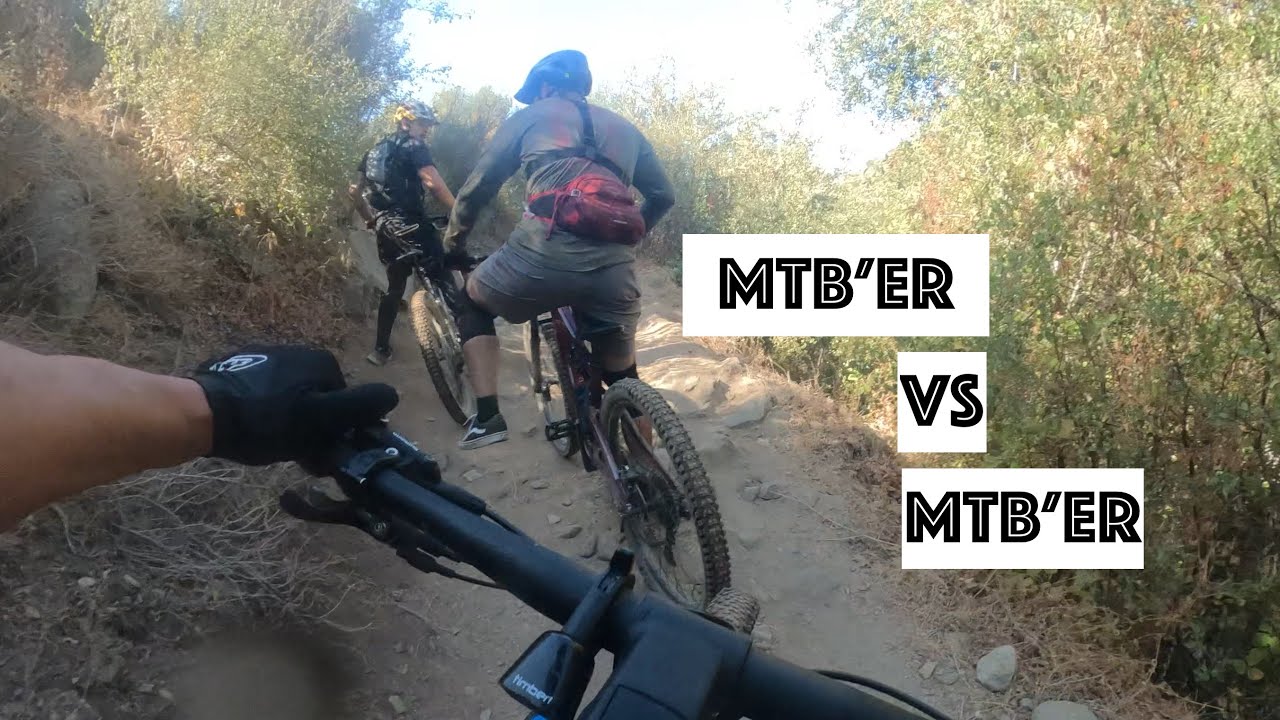 mtb'er vs mtb'er - YouTube