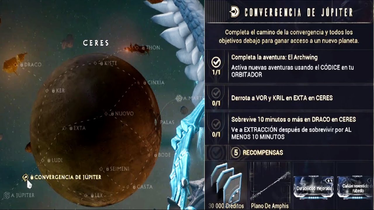 Warframe | Convergencia de Júpiter. - YouTube