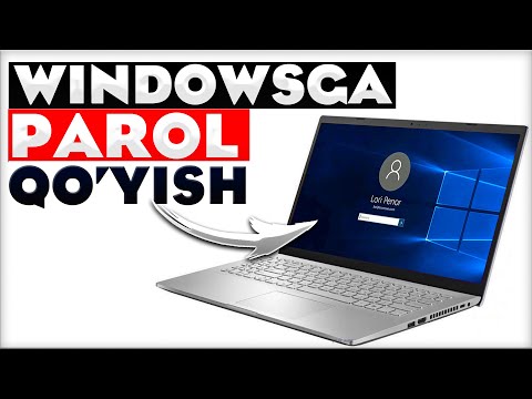 🔑WINDOWSGA PAROL QO'YISH || KOMPYUTERGA PAROL O'RNATISH