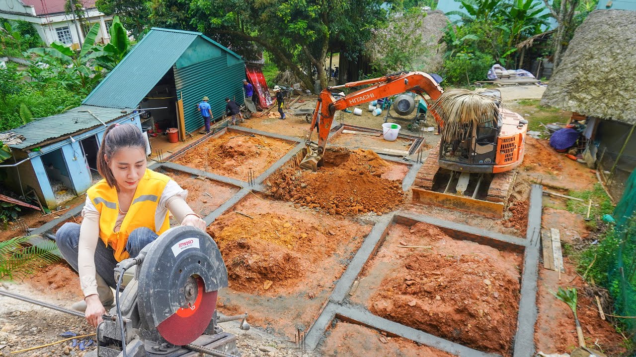 The Girl And Construction Team Building a $200K House From Scratch ...