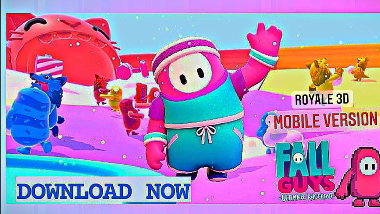 How to download fall guys royale 3D in Android/mobile | - YouTube
