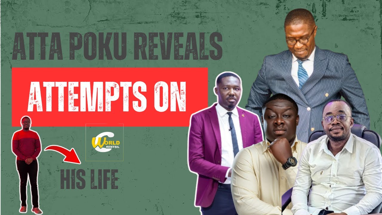 Atta Poku opens up on attempt made on his l!fe at a former workplace - YouTube