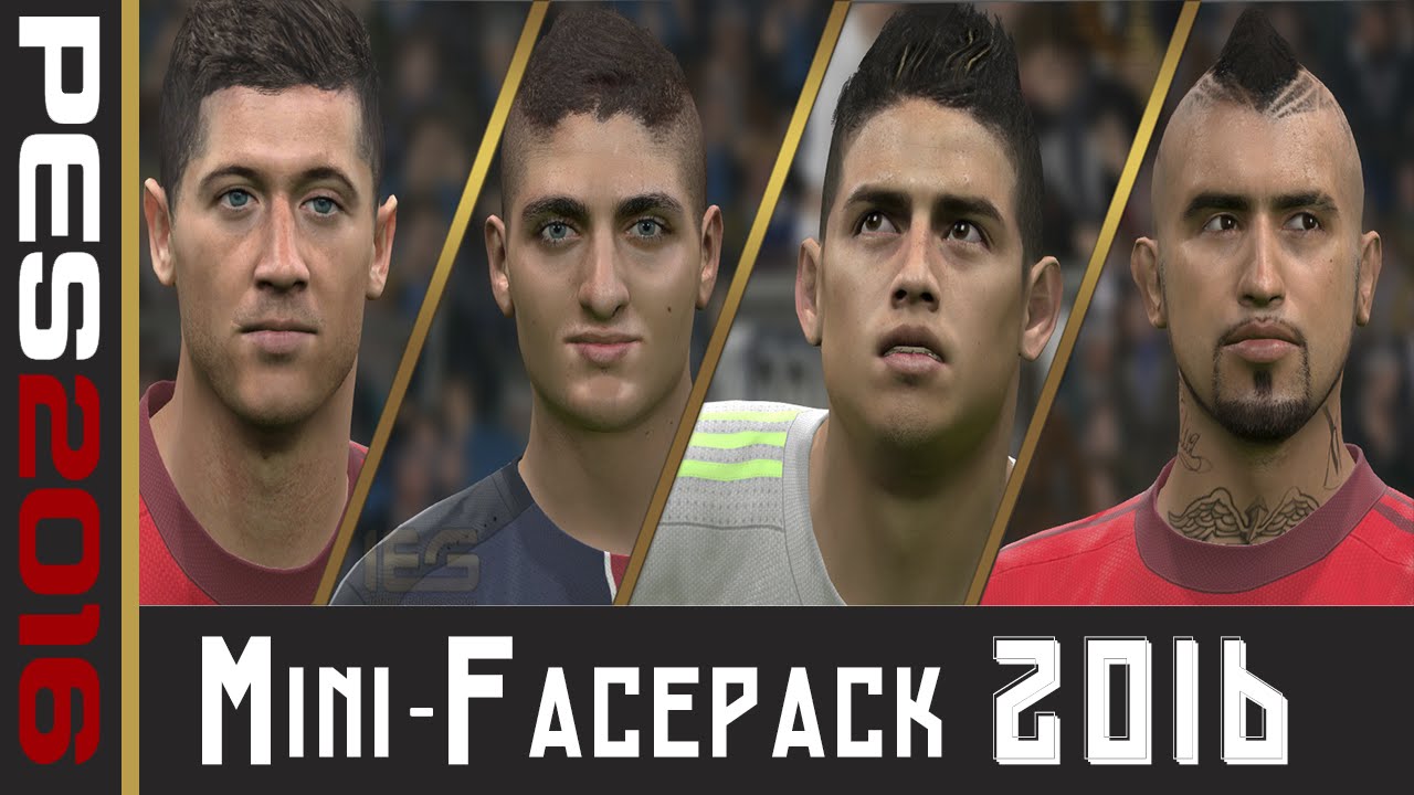 Descargar Nuevo FacePack Para PES 2016 - YouTube
