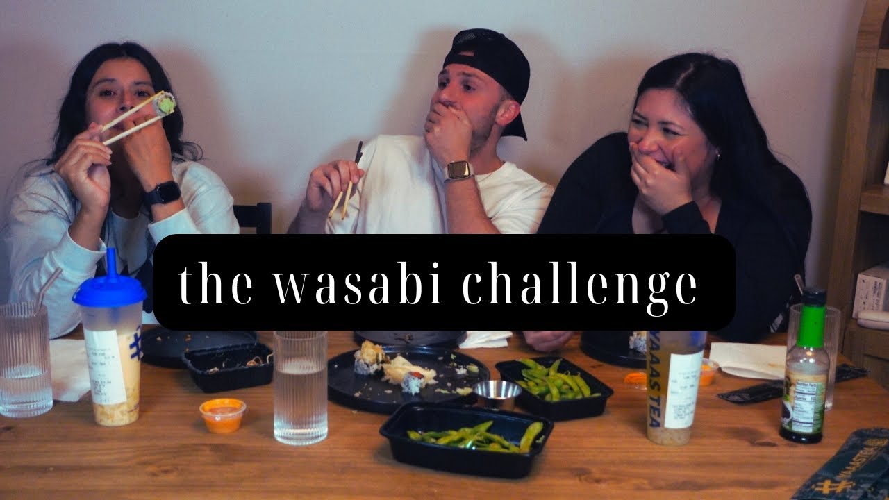 the wasabi challenge ♥ - YouTube