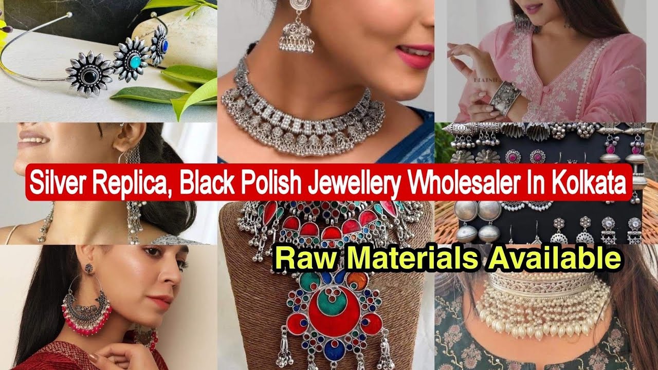 Silver Replica,Black Polish,Hand Made Jewellery Collection In kolkata ...