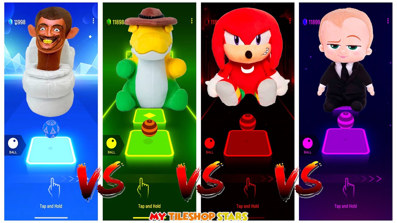 Skibidi Toilet & Gummigoo & Knuckles Series & Baby Boss.🏆 Who Is Best ...