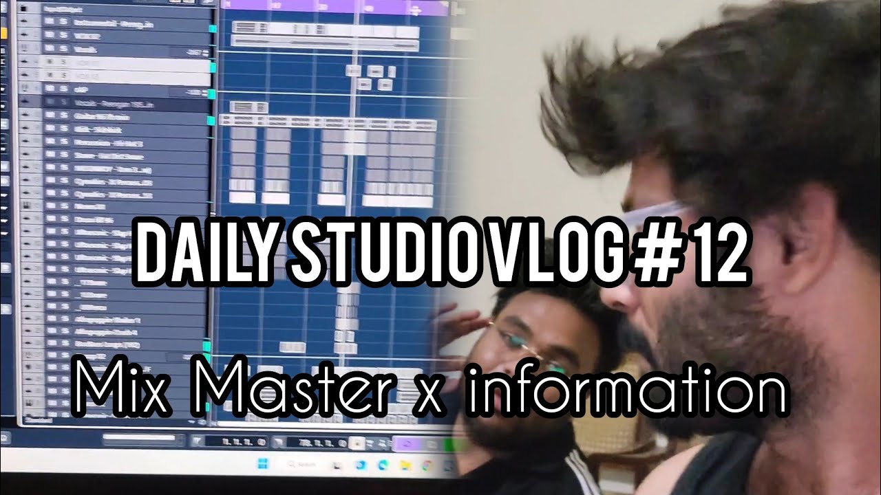 Mix Master x Information [Daily Studio Vlog 12] - YouTube
