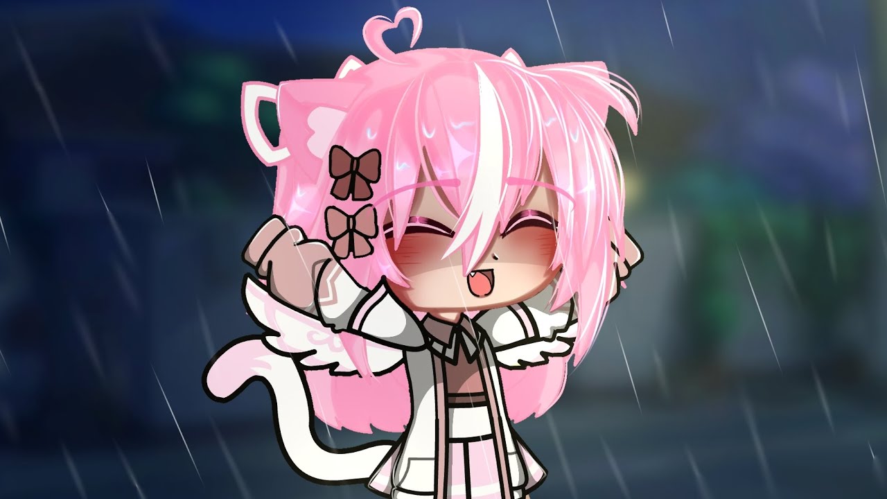 🌧️ The rain 🌧️//Gacha club//Gacha meme// - YouTube
