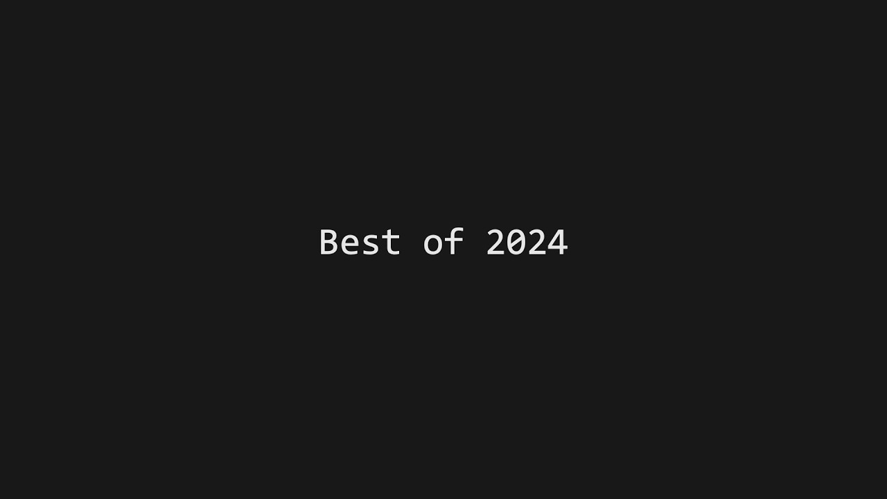 Best of 2024 - Slide Show - YouTube