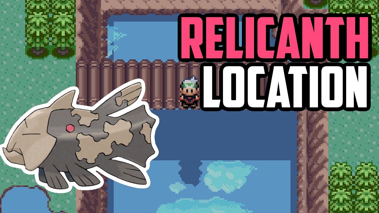 How to Catch Relicanth - Pokémon Emerald - YouTube