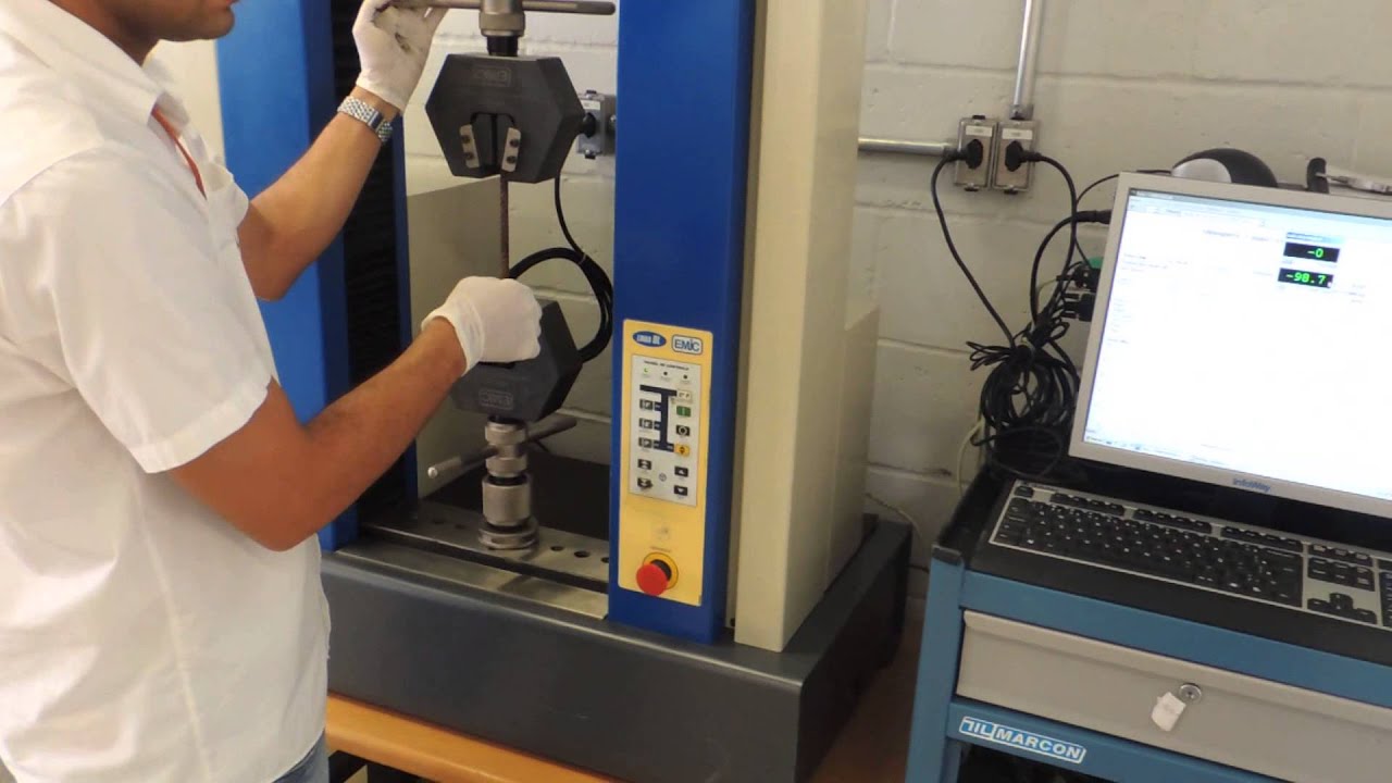 Tração Emic DL-10000 100KN - YouTube