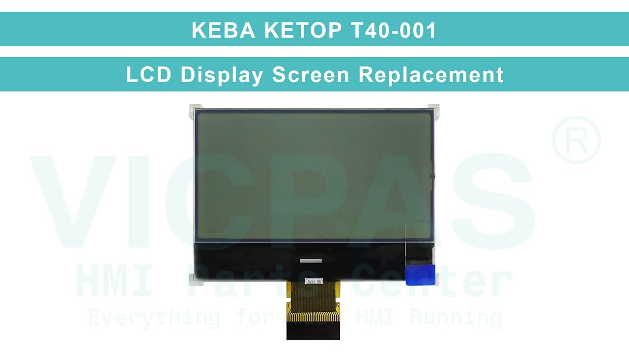 KEBA KETOP T40-001 KEBA LCD Screen Replacement - YouTube