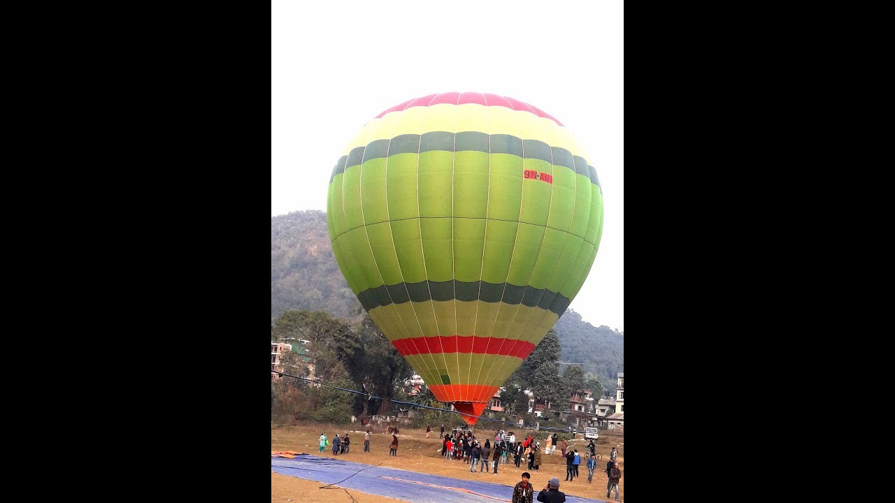 Hot Air Balloon | Pokhara | Nepal - YouTube