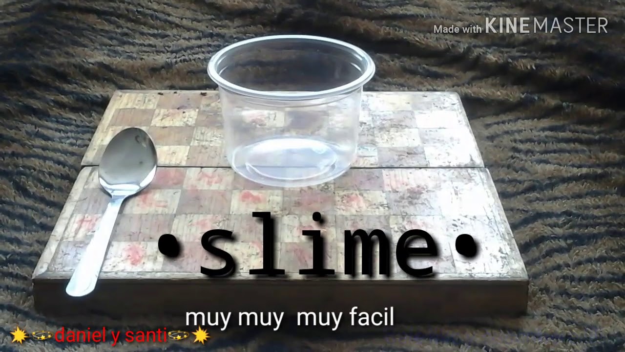 Slime con jabon y maizena - YouTube