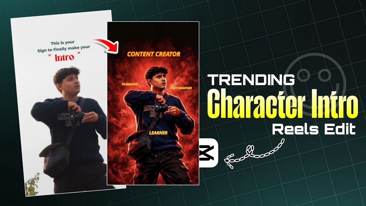 Instagram Trending Character Intro Video Editing | Viral Intro Reels ...