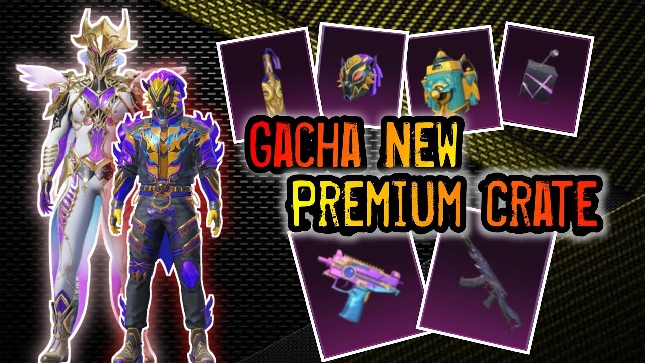 GACHA NEW PREMIUM CRATE, ASTRAL ARCANIST | 50 PETI PREMIUM | PUBG ...
