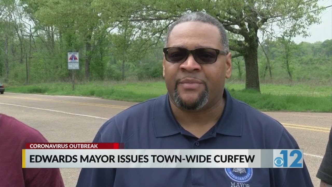Edwards mayor imposes curfew due to coronavirus - YouTube