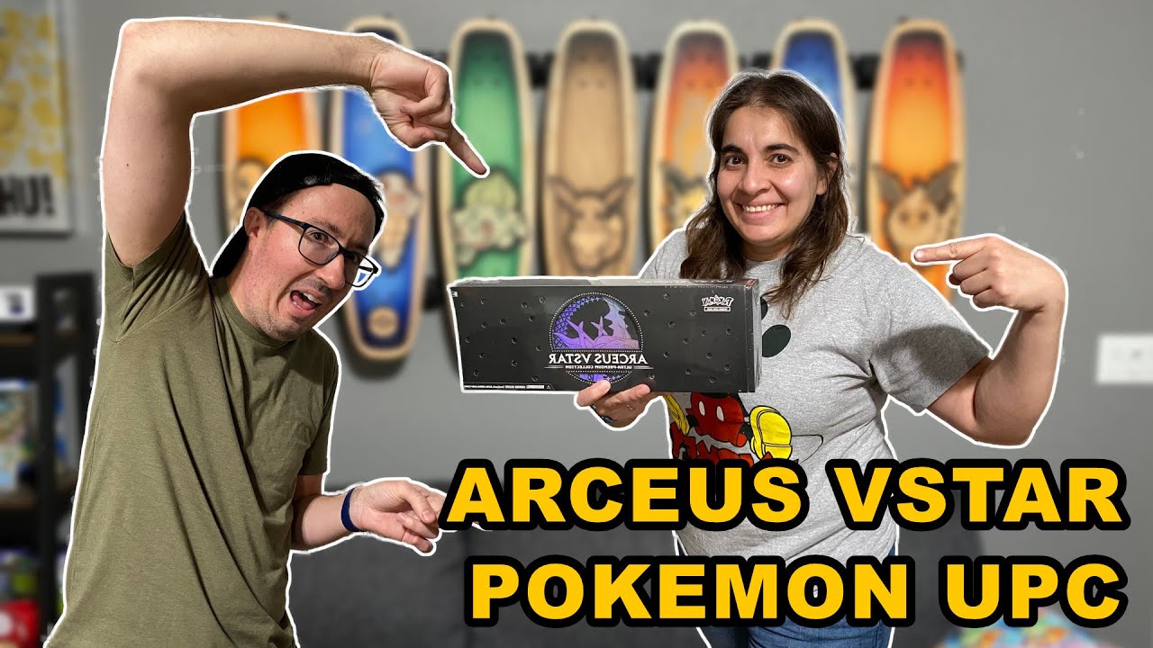 Arceus VStar Ultra Premium Collection (UPC) for the Pokémon TCG - YouTube