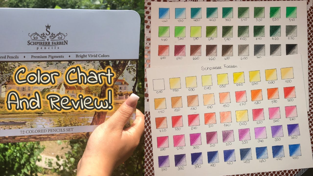 Schpirerr Farben Color Chart and Review - YouTube