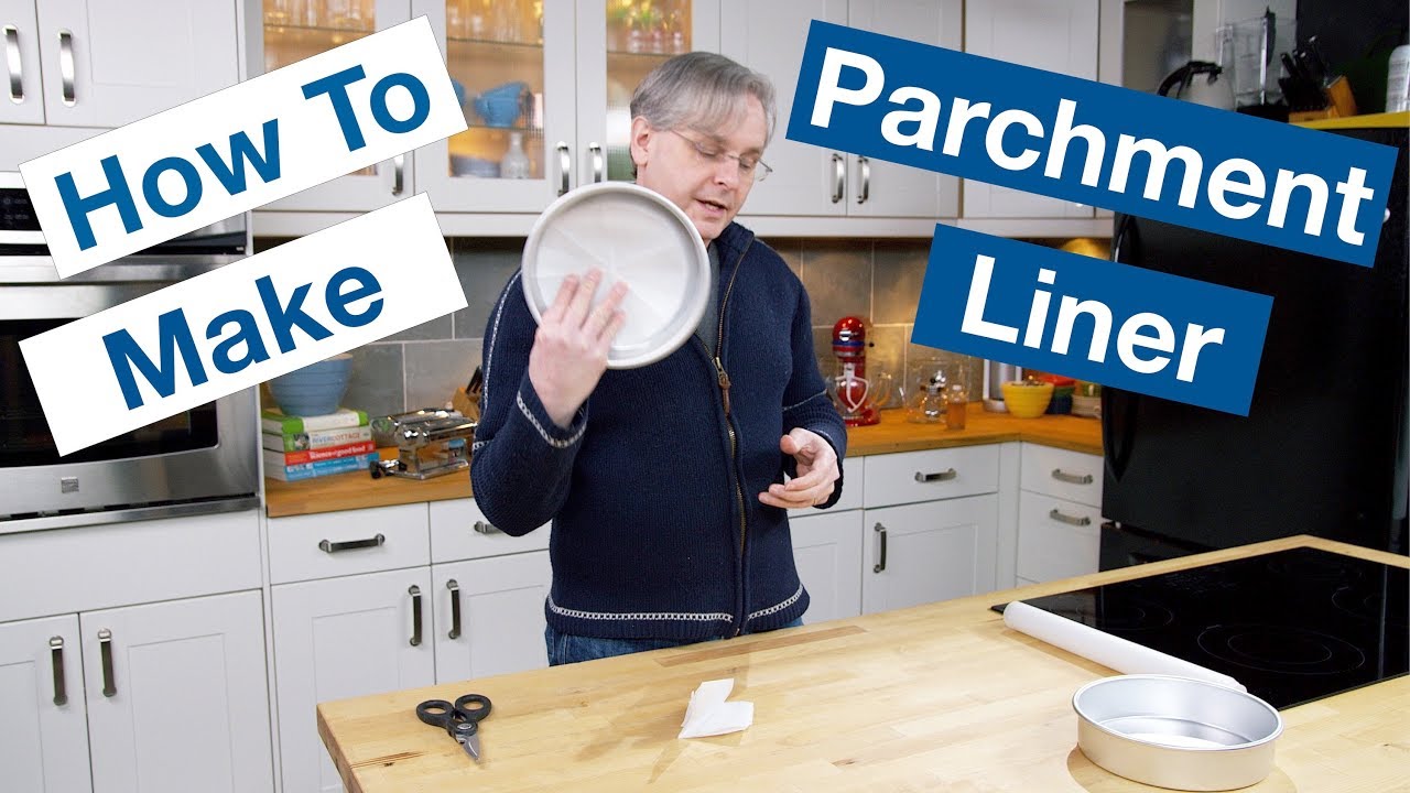 🔵 How To Make A Parchment Paper Disk - YouTube