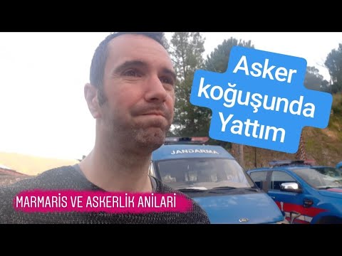 OTOBÜSLE SUBAY TAŞIDIM | MARMARİS TE YENİDEN ASKERLİK YAPTIM !! ( YOUTUBE BUS VLOG)