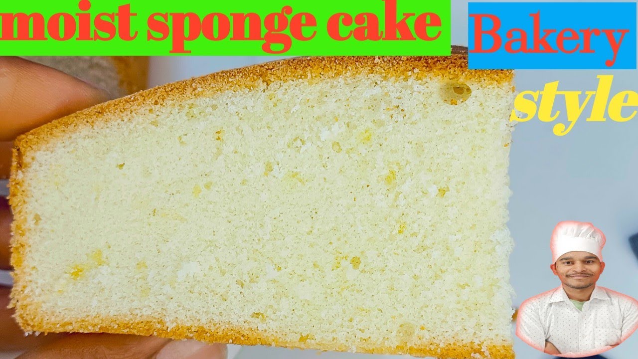 extra moist fluffy sponge cake|bakery jaisa sponge cake recipe| - YouTube