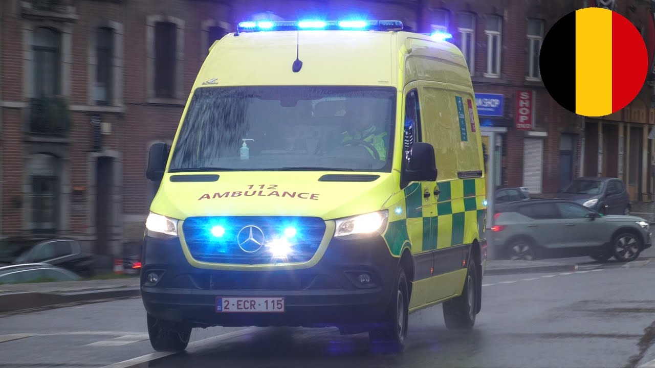 Intervention nouvelle ambulance PIT (Paramédical Intervention Team) CHR ...