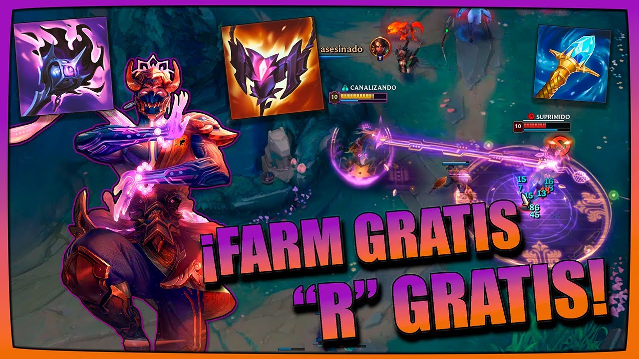 🟣¡MALZAHAR FARMEA GRATIS!🟣¡El MID con SU BUILD que da *ASCO* y GANA ...