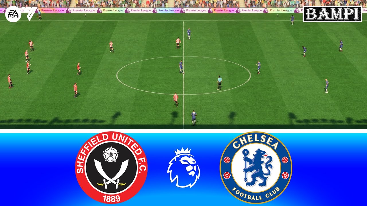 Sheffield vs Chelsea / Premier League 23/24 / Full Match All Goals / EA ...