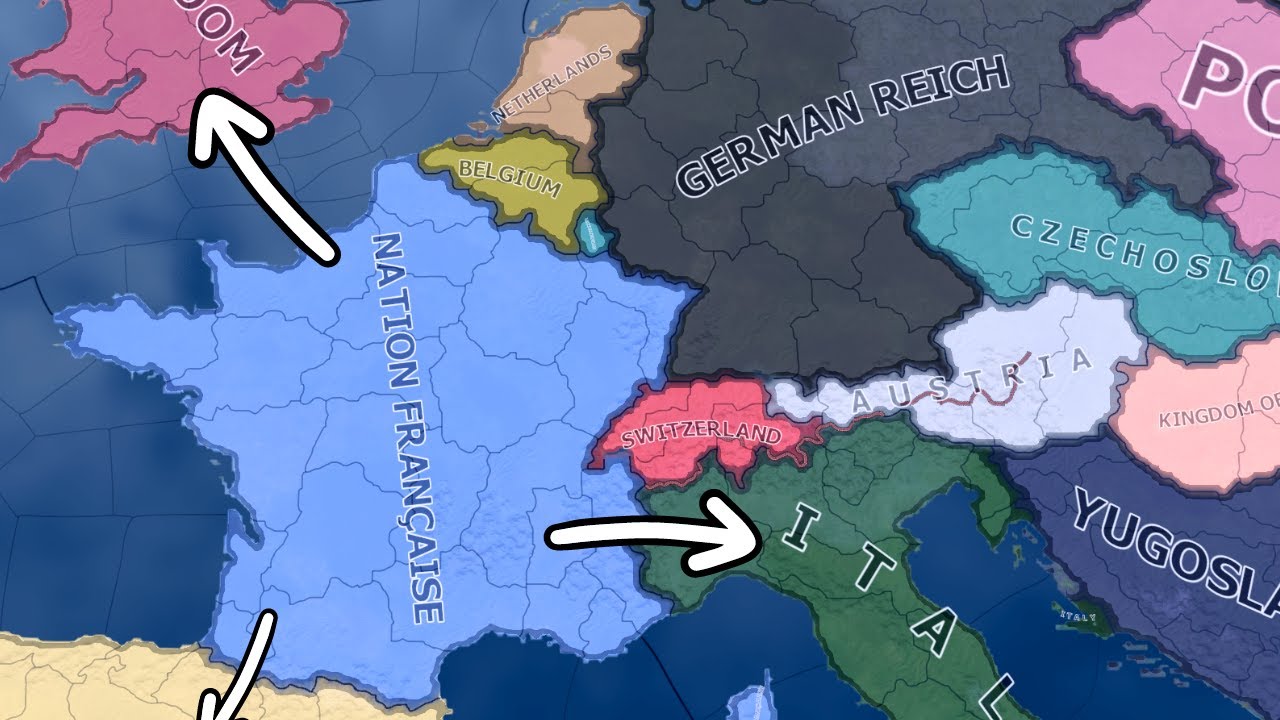 France Turns to Fascism | HOI4 Timelapse - YouTube