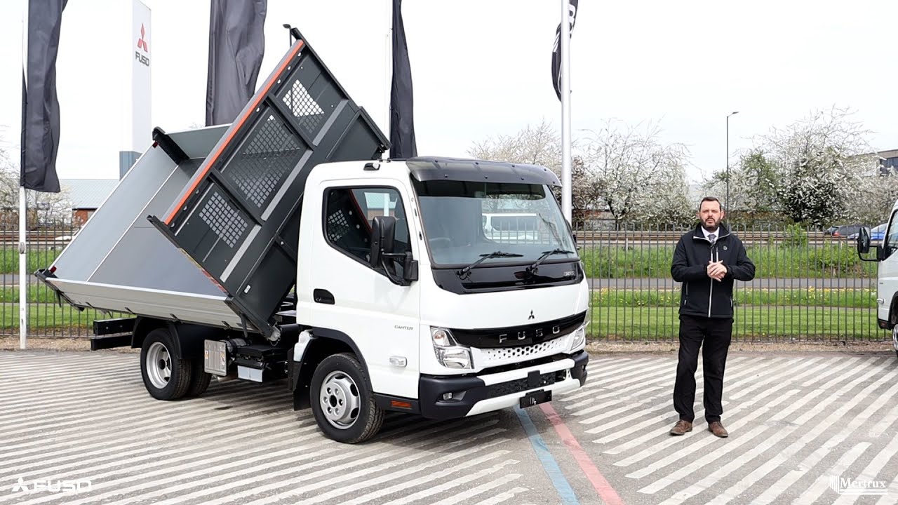 Brand New FUSO Canter 3C13 (Manual) Three-Way Dropside Tipper Available ...