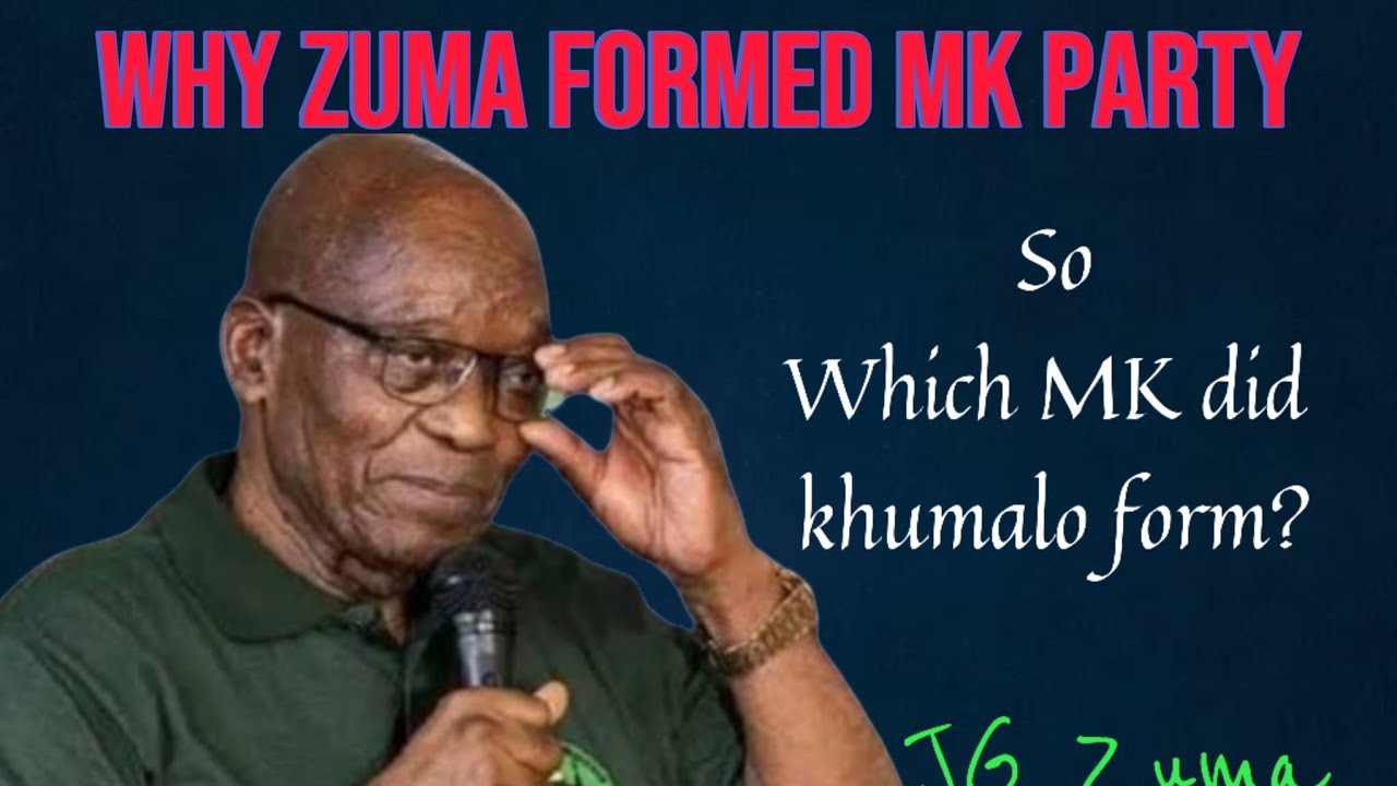Reasons why Jacob Zuma established Umkhonto wesizwe party | MK party ...