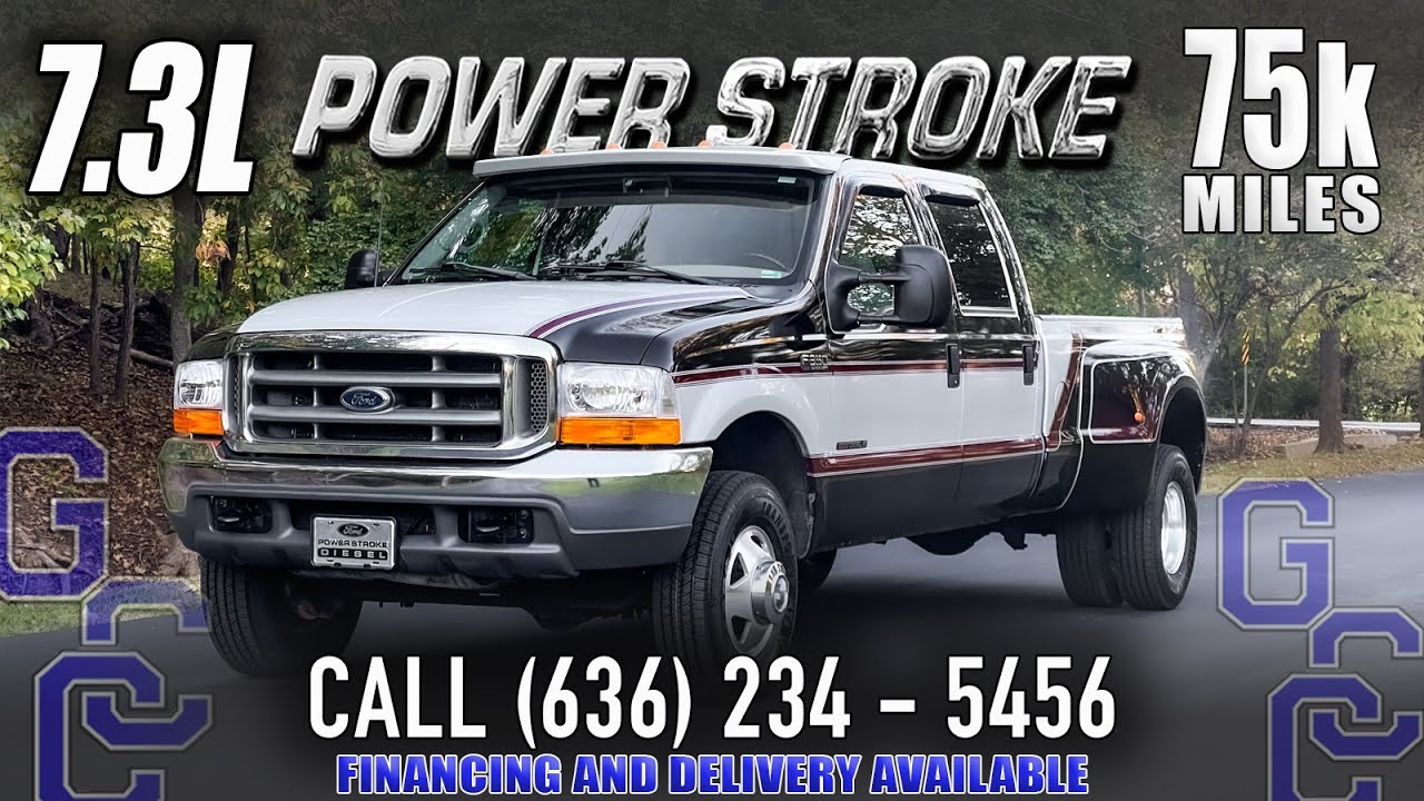 Manual 7.3 Powerstroke For Sale: 2000 Ford F-350 XLT 6-speed Dually 4x4 ...
