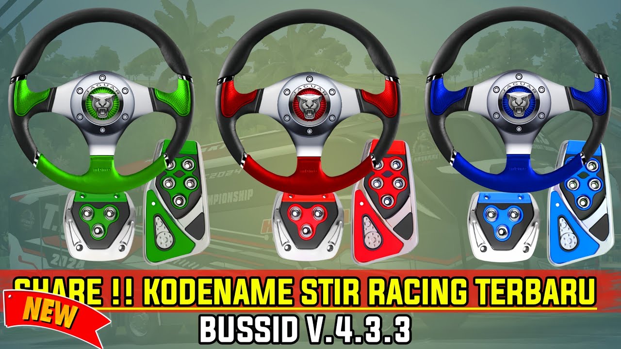 TERBARU ‼️ KODENAME STIR RACING BUSSID V.4.3.3 !! WORK ALL OBB - YouTube