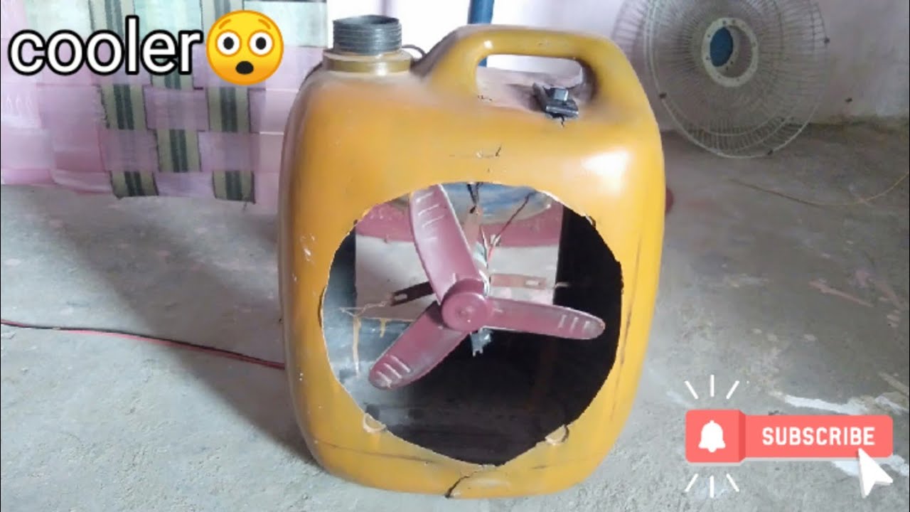 how to make a cooler at home - YouTube