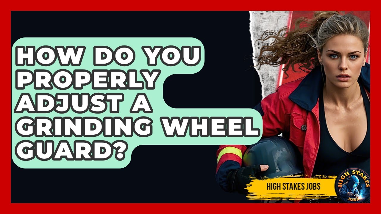 How Do You Properly Adjust A Grinding Wheel Guard? - High Stakes Jobs ...