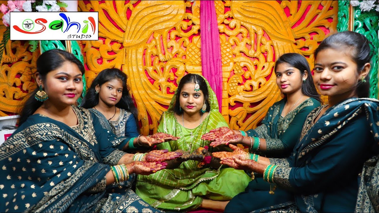 Mehndi Teaser Cinematic//Cinematic mehndi program for Sahil Studio ...