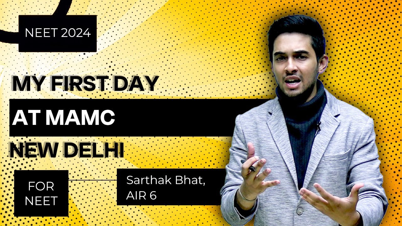 I Survived My First Day at MAMC New Delhi Here's What Happened | AIR 6 ...