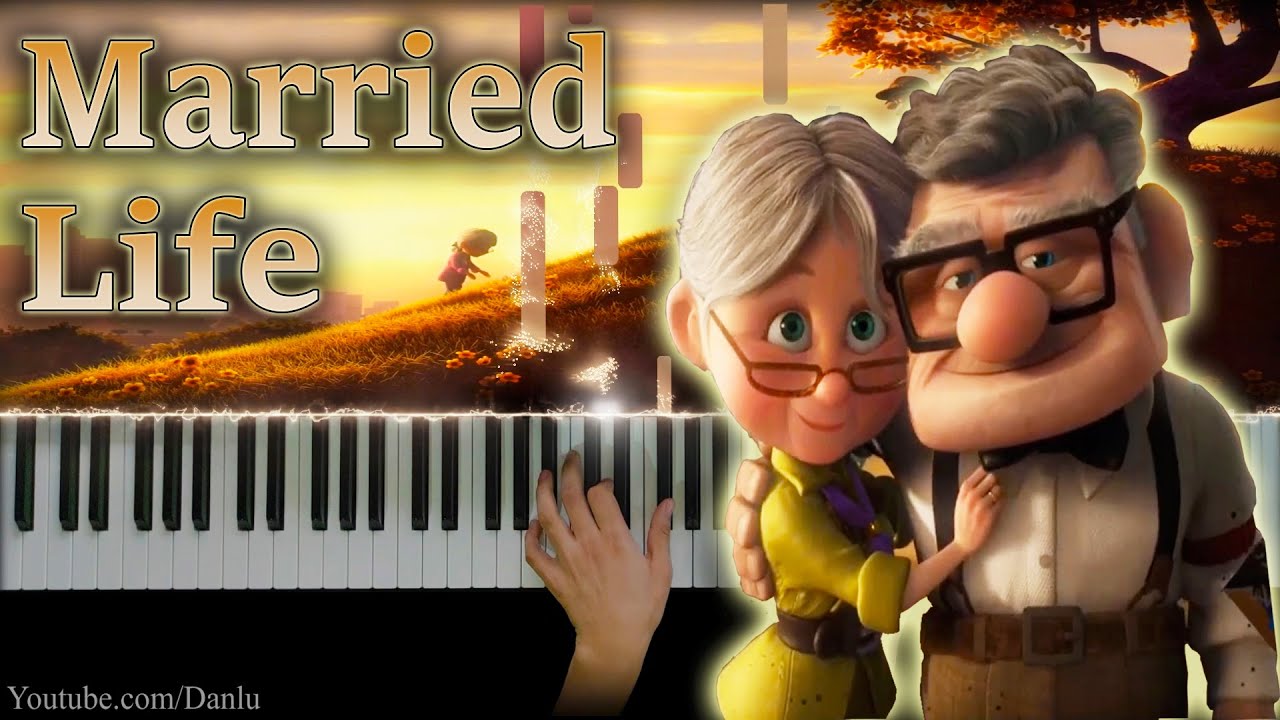 Up Married Life - Carl & Ellie ( Piano Version ) - YouTube