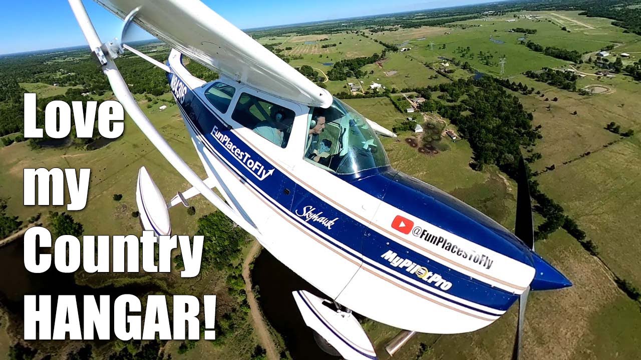 It's really great to have a country hangar! GoPro MAX 360 - YouTube