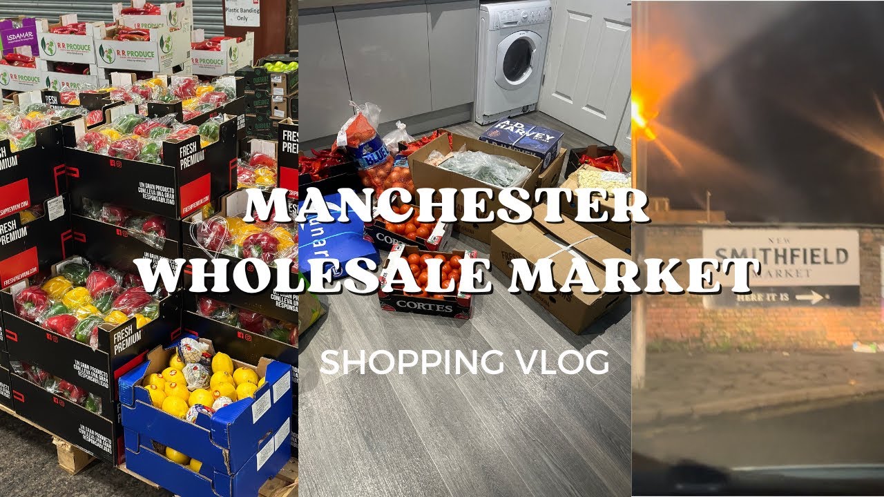 Uk Living: Shopping at the Famous Manchester Wholesale Market ...