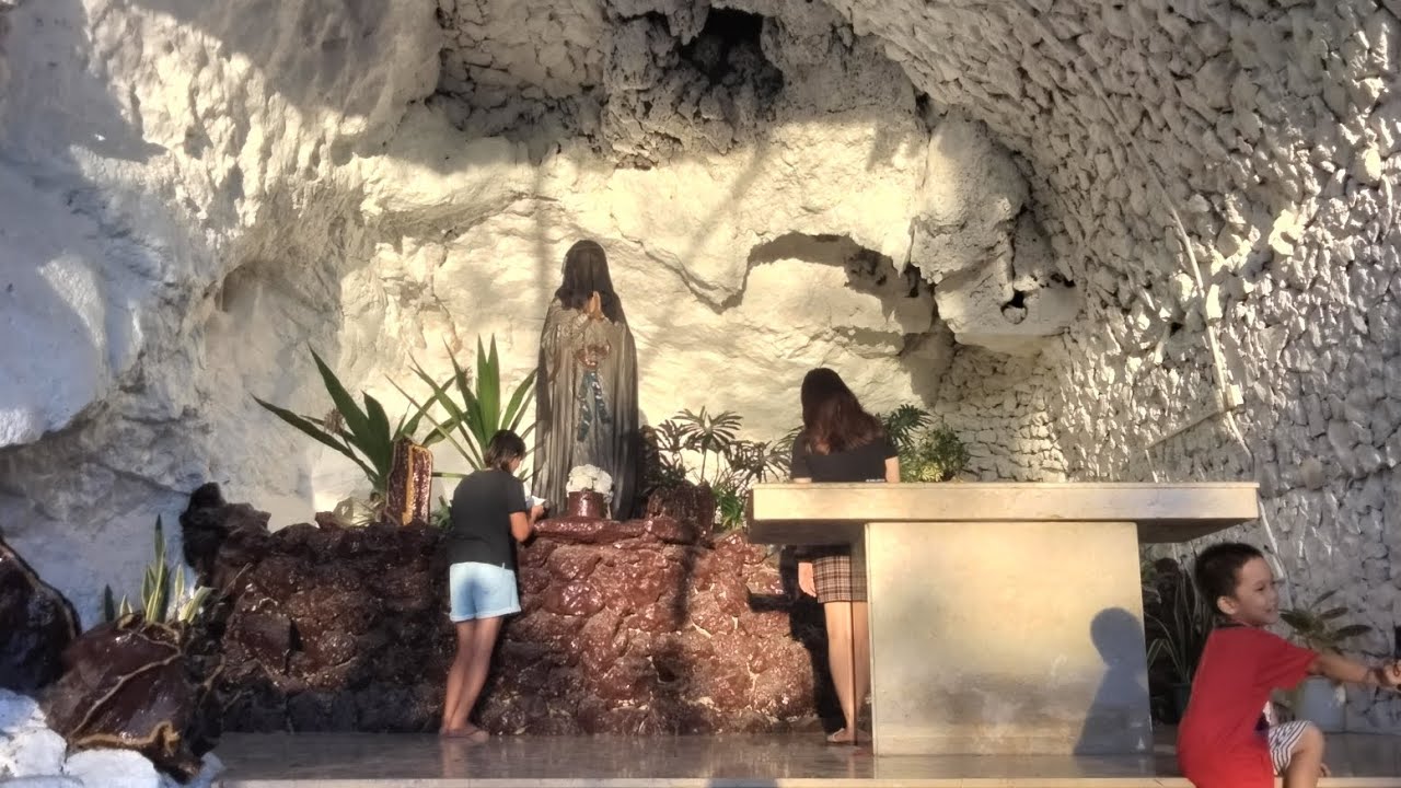 Sneak Peek at Lourdes Grotto (San Ildefonso Bulacan, Philippines) - YouTube