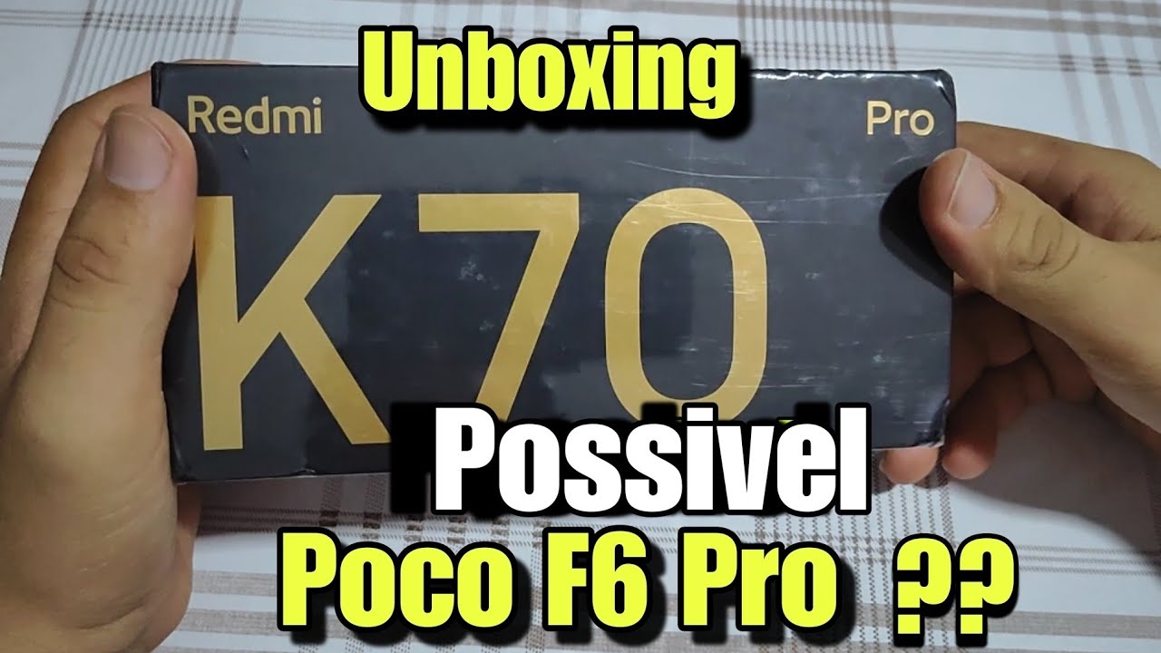Unboxing Xiaomi Redmi K70 pro( Snapdragon 8gen3 ) Poco phone F6 Pro - YouTube