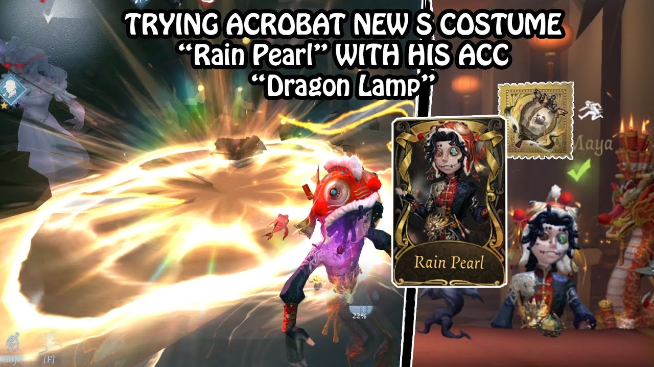 Acrobat New S costume "Rain Pearl" with his acc "Dragon Lamp" gameplay ...