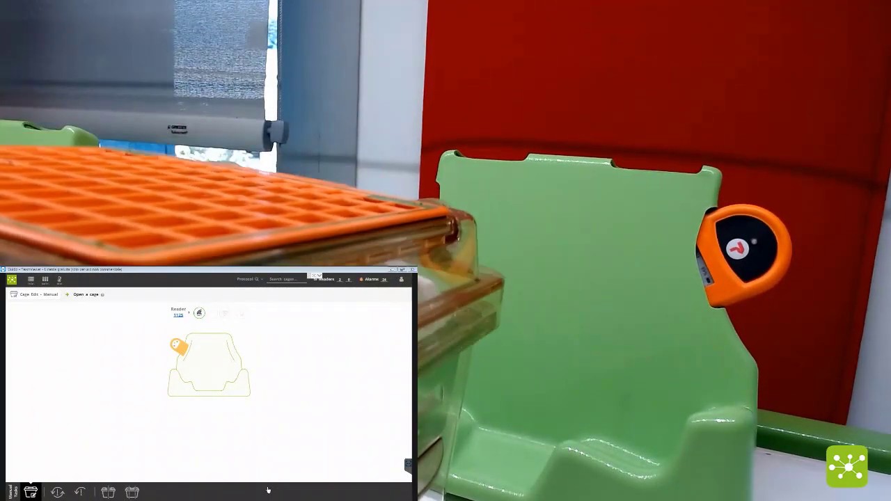 DVC®: RfiD reader running mode - YouTube