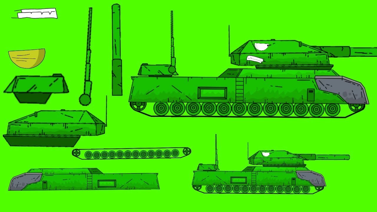 Soviet Ratte - Super Tank Rumble Pack DC2 👉🎁 Drawing Cartoons 2 Item ...