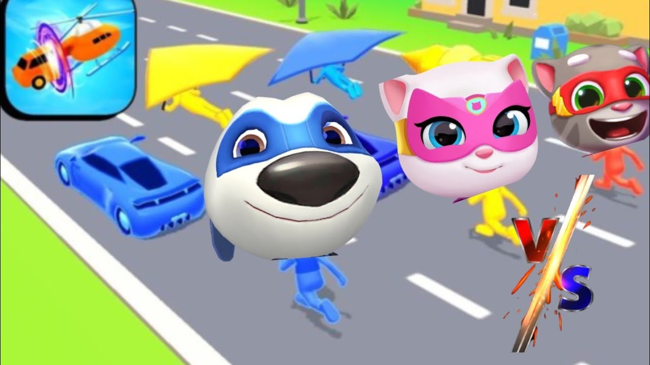 Talking Tom Hero Dash Gold Flash Tom Vs Shape Shifting | New Combo🥳 ...