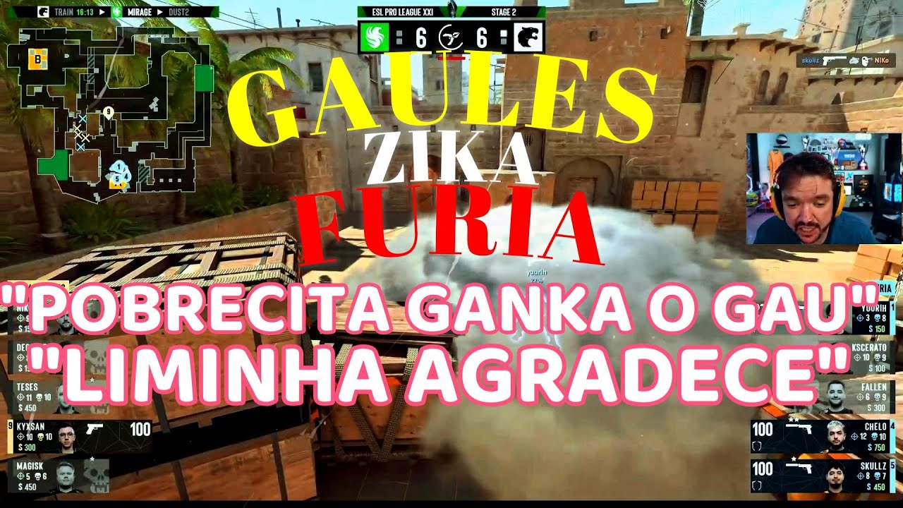 POBRECITA GANKA O GAU, GAULES ZIKA A FURIA CINEMA - YouTube