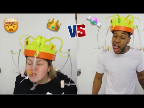 CRAZY CROWN CHALLENGE 🍴!! - YouTube